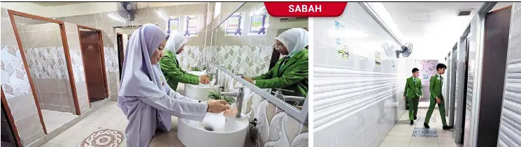 Hotel-like washroom for school after makeover - PressReader