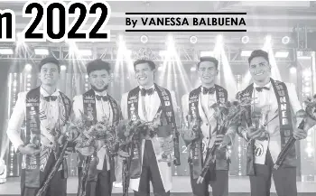 Mister Island Tourism 2022 crowns Math major from Bulacan - PressReader
