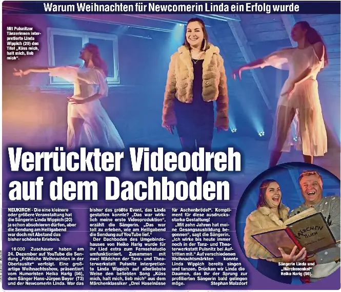 Verrückter Videodreh auf dem Dachboden - PressReader