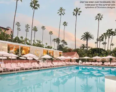 Dioriviera Pop- up Comes to Beverly Hills Hotel - PressReader