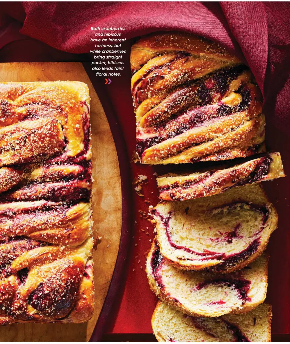 cranberry-hibiscus babka - PressReader