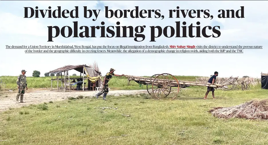 Divided by borders, rivers, and polarising politics - PressReader