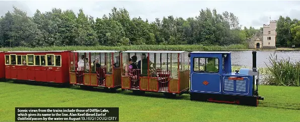 Difflin Lake Railway marks 10 years on track - PressReader