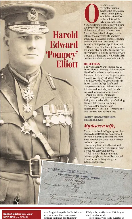 Harold Edward ‘Pompey’ Elliott - PressReader