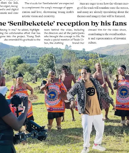 Young Zesh to roll out music video for ‘Senibekete­le’ this Friday - PressReader