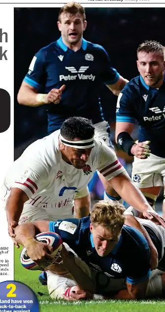 ENGLAND BUBBLE BURSTS - PressReader