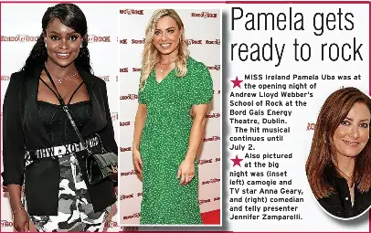 Pamela gets ready to rock - PressReader