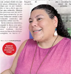 Samirah Armengol: ‘Tenemos que quitarnos la mojigaterí­a y el ...