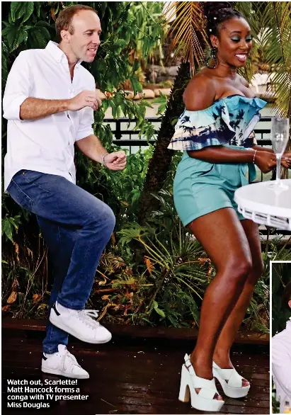 Matt-urday night fever as Hancock parties on - PressReader