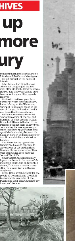 Furnaces lit up the sky for more than a century TIMES PAST - PressReader