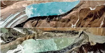 Glacial lakes rise as glaciers retreat - PressReader