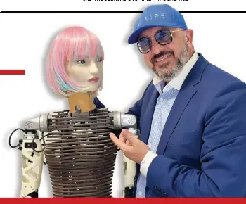 Anoush Sadegh: AI frontman to do podcast with robot co-host - PressReader