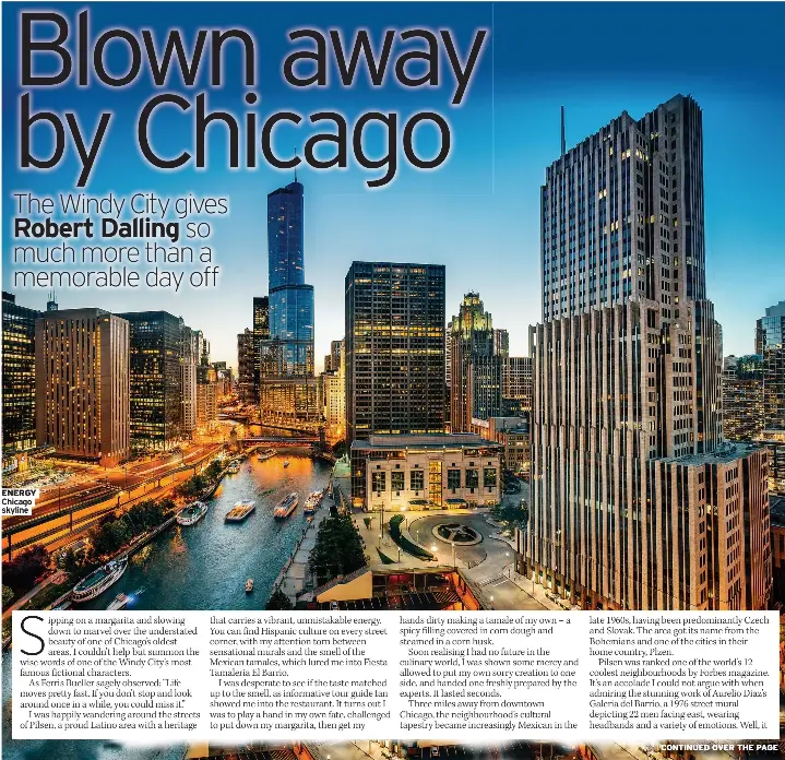 Blown away by Chicago - PressReader