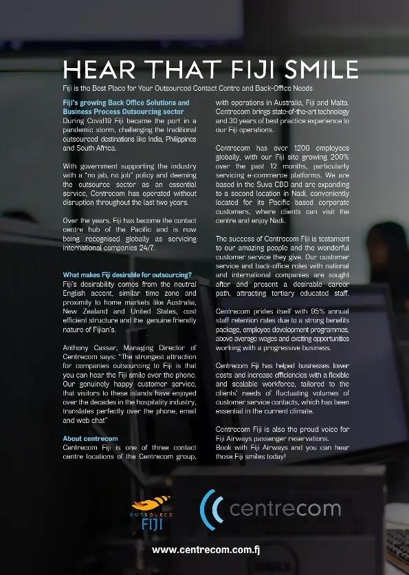 Hear that fiji smile - PressReader