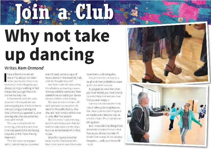 Why not take up dancing - PressReader