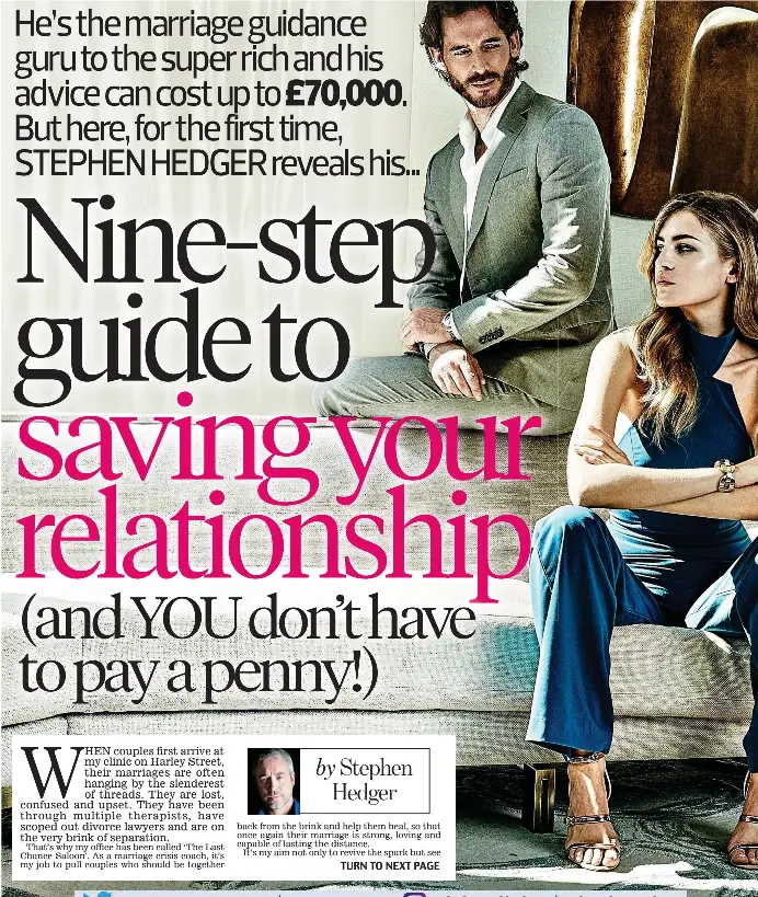 Nine-step guide to saving your relationsh­ip - PressReader