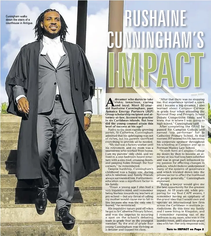 RUSHAINE CUNNINGHAM’S IMPACT - PressReader