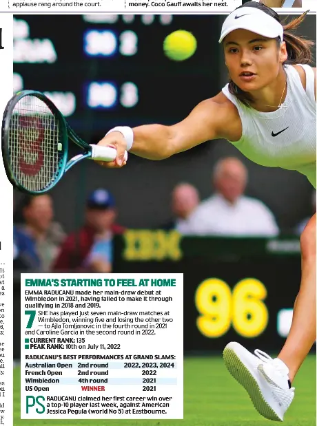 Raducanu follows England’s lead and wins ugly - PressReader