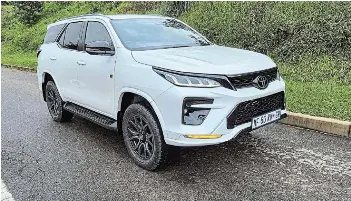Gr-sport Fortuner will lead to sleepless nights for rivals - PressReader