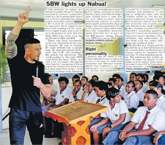 SBW lights up Nabua! - PressReader