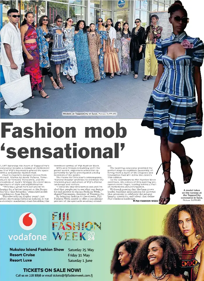 Fashion mob ‘sensationa­l’ - PressReader
