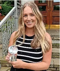 Proud Chelsea scoops top wedding co-ordinator award - PressReader
