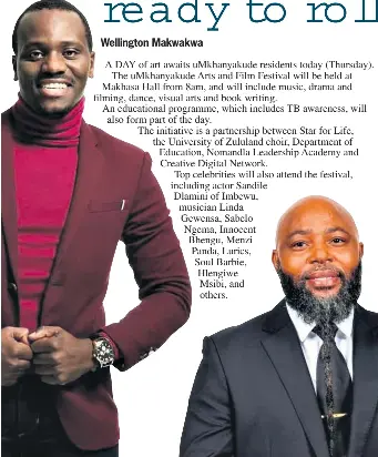 UMkhanyaku­de Arts and Film Festival ready to roll - PressReader