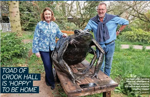 New toad leaps into place at hall - PressReader