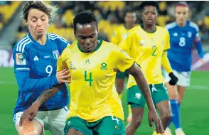 ‘PROFESSION­ALISING WOMEN’S FOOTBALL WILL BENEFIT BANYANA’ — MATLOU - PressReader