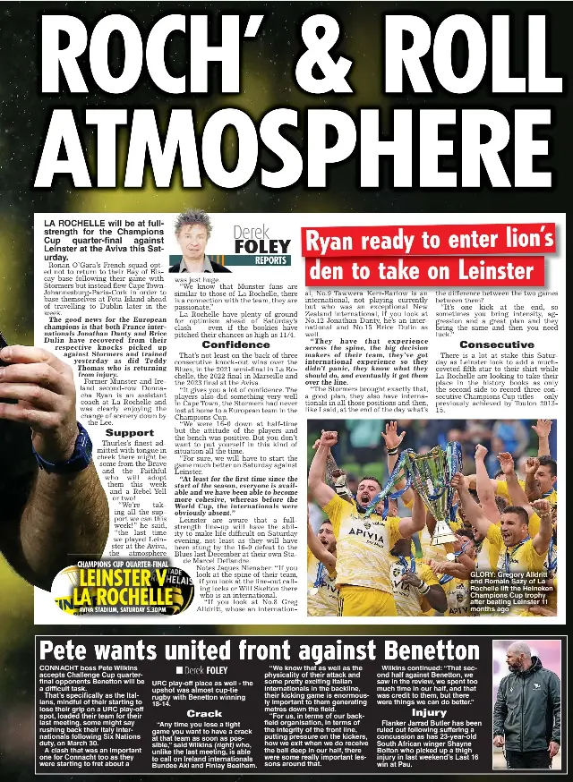 ROCH’ & ROLL ATMOSPHERE - PressReader