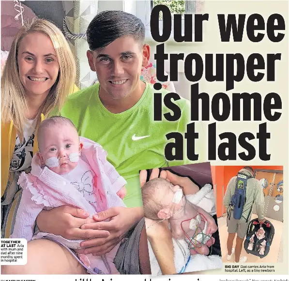 Our wee trouper is home at last - PressReader