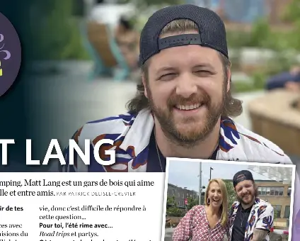 L’été de… MATT LANG - PressReader