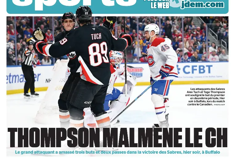 THOMPSON MALMÈNE LE CH - PressReader