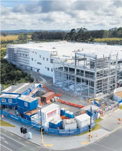 NZ’s first Costco store now up and being fitted out at Westgate site ...