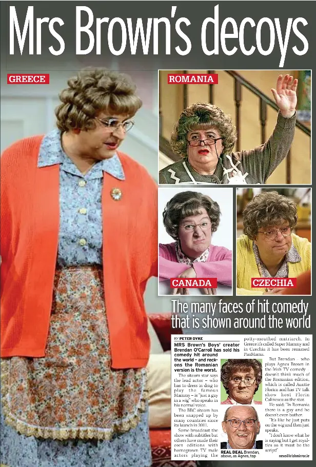 The many faces of hit comedy that is shown around the world - PressReader