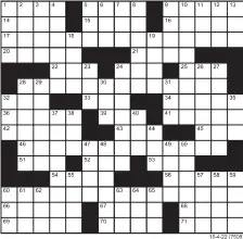FRIDAY'S PUZZLES CANADIAN CROSSWORD - PressReader