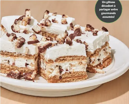 GÂTEAU AUX BISCUITS GOGLU SANS CUISSON À L’AMÉRICAINE - PressReader