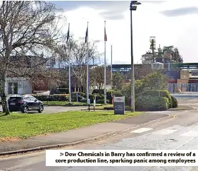 Fears for hundreds of jobs after review by chemical giant - PressReader