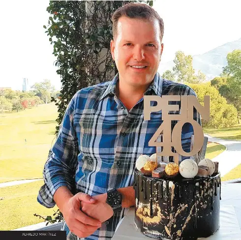 El festejo de Alfredo Martínez por sus 40 años - PressReader