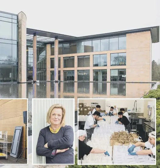 RBS transforms HQ into foodbank centre in bid to help vulnerable ...