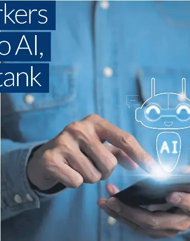 Eight million workers face losing jobs to AI, warns UK think tank - PressReader