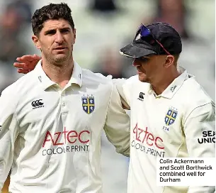 Borthwick ton not enough as Durham are out - PressReader
