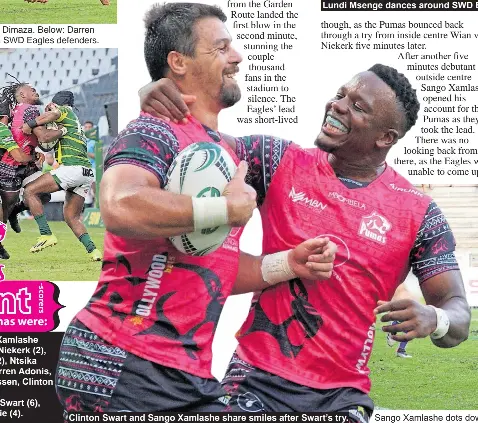 Pumas pounce on Eagles in SA Cup opener - PressReader