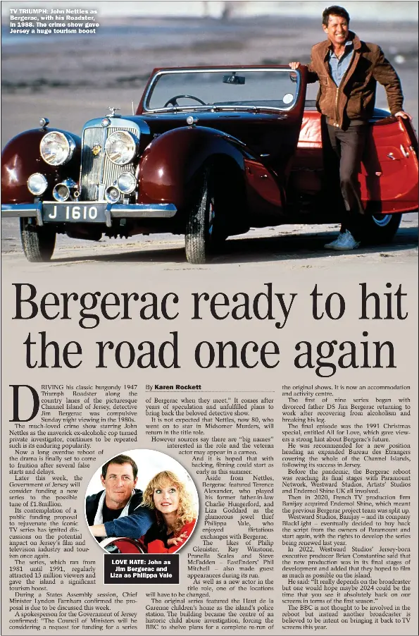 Bergerac ready to hit the road once again - PressReader
