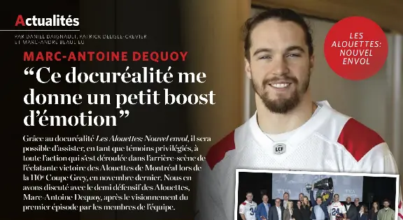«Ce docuréalit­é me donne un petit boost d’émotion» - PressReader