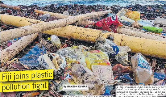 Fiji joins plastic pollution fight - PressReader