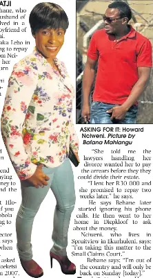 LEBO IN BREAK-UP DRAMA - PressReader