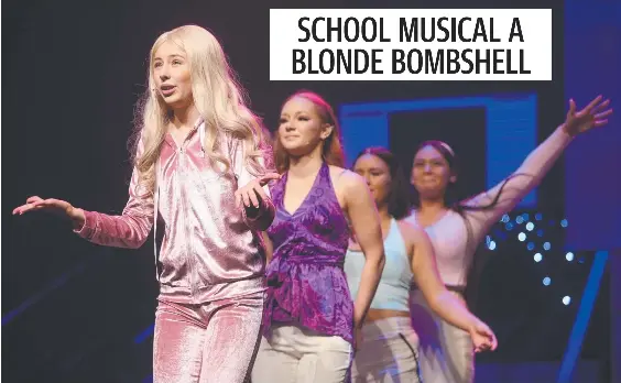 SCHOOL MUSICAL A BLONDE BOMBSHELL - PressReader