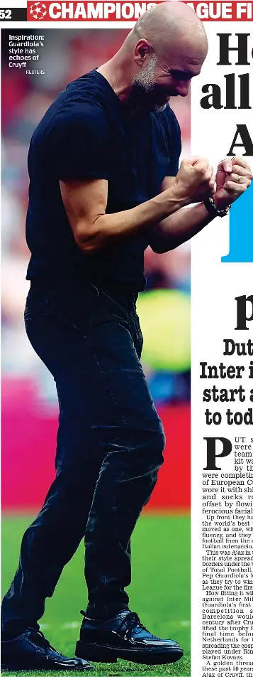 How Cruyff ’s all-conquering Ajax shaped Pep’s philosophy - PressReader