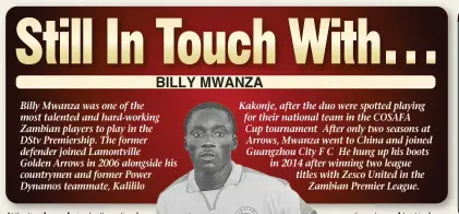 BILLY MWANZA - PressReader